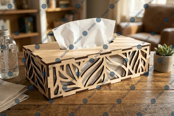 Laser Cut Tissue Box SVG Bundle · Creative Fabrica