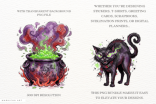 Quirky Trick or Treat Clipart Graphic by Markicha Art · Creative Fabrica