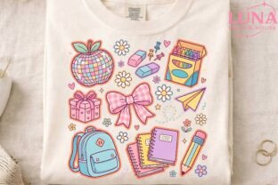 Back to School Supplies Clipart PNG Graphic by LunaDesignHouse ...