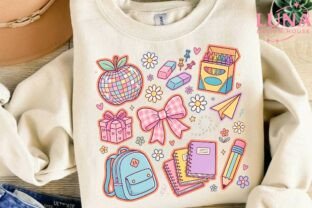 Back to School Supplies Clipart PNG Graphic by LunaDesignHouse ...