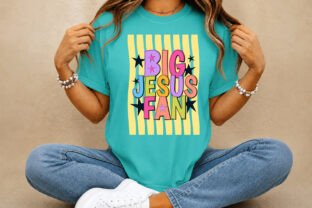 Big Jesus Fan Christian Boutique T-Shirt Graphic by KDP GURU · Creative ...