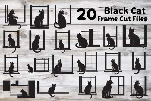 2370 Cat Svg Files Designs & Graphics