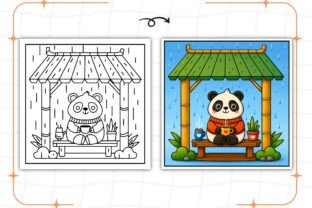 Cozy Escape Cute & Comfy Coloring Pages Graphic by PLAY ZONE · Creative ...