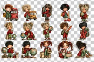 Cute Back to School PNG Clipart Graphic by Nicolle's Colorful Art ...