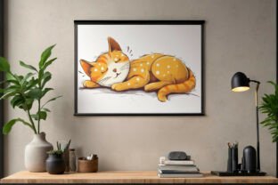 Cute Black White Cat Clipart Bundle PNG Graphic by NeriaLi · Creative ...