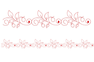 Decorative Embroidery Border Design · Creative Fabrica