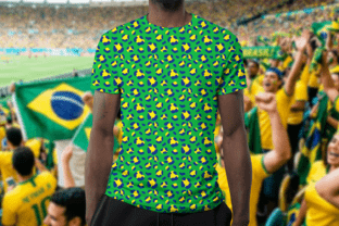 Soccer Fan Leopard Print Patterns Graphic by La Oliveira · Creative Fabrica