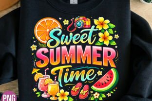 Sweet Summer Time Tropical Fruit PNG Graphic by Trendy Bee · Creative ...