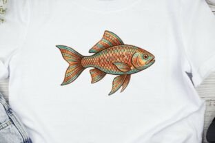 Tropical Boho Western Fish PNG Graphic by ArtbyCrystalJennings ...