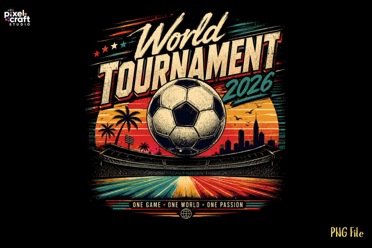 World Tournament 2026 Soccer PNG Graphic by PIXEL CRAFT STUDIO ...