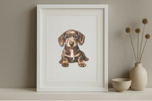 Cute Puppy Dog Watercolor Clipart Bundle Graphic by Dreamy Cliparts ...