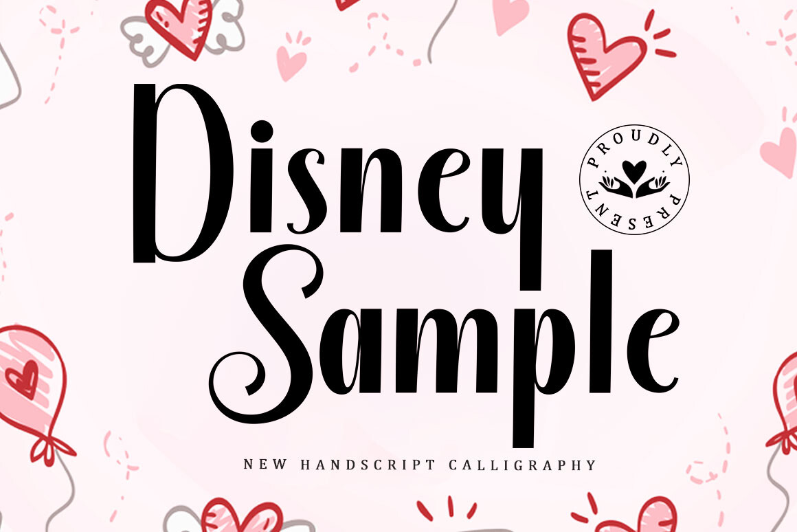 Disney Sample Font by queenopstudio · Creative Fabrica