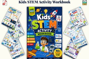 Kids STEM Activity Workbook Graphic by KDPLab · Creative Fabrica
