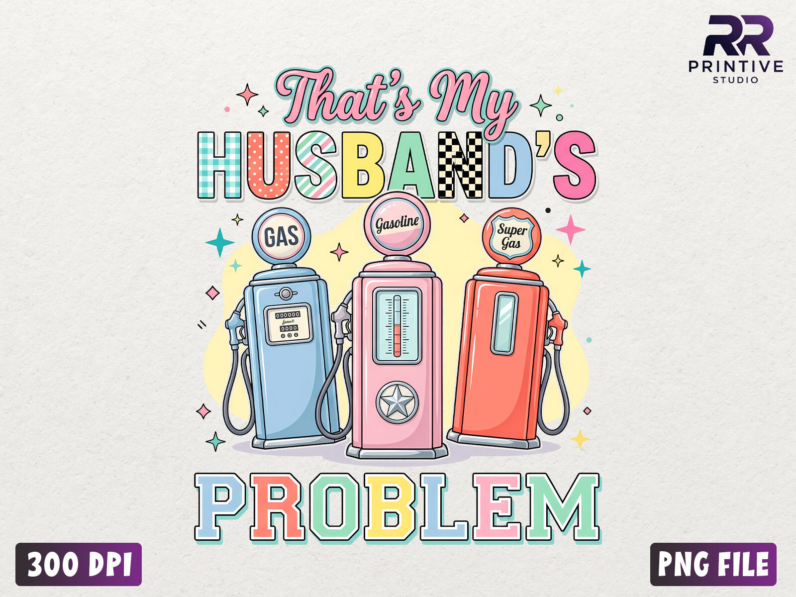 Preppy Husband’s Gas Problem PNG Graphic by RR Printive Studio ...