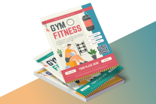 Fitness Gym Training Flyer Template Graphic by creativeproduction ...