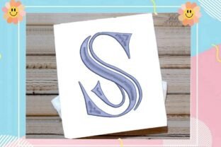 Initial S Elegant Vintage Monogram · Creative Fabrica