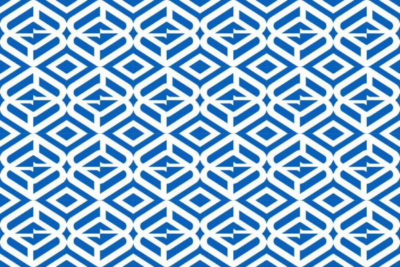 Letter S Blue Pattern Graphic by noory.shopper · Creative Fabrica