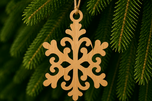Snowflakes SVG Laser Cut Christmas · Creative Fabrica