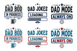 Funny Dad Quotes Typography Badge Graphic by mustafegur3 · Creative Fabrica