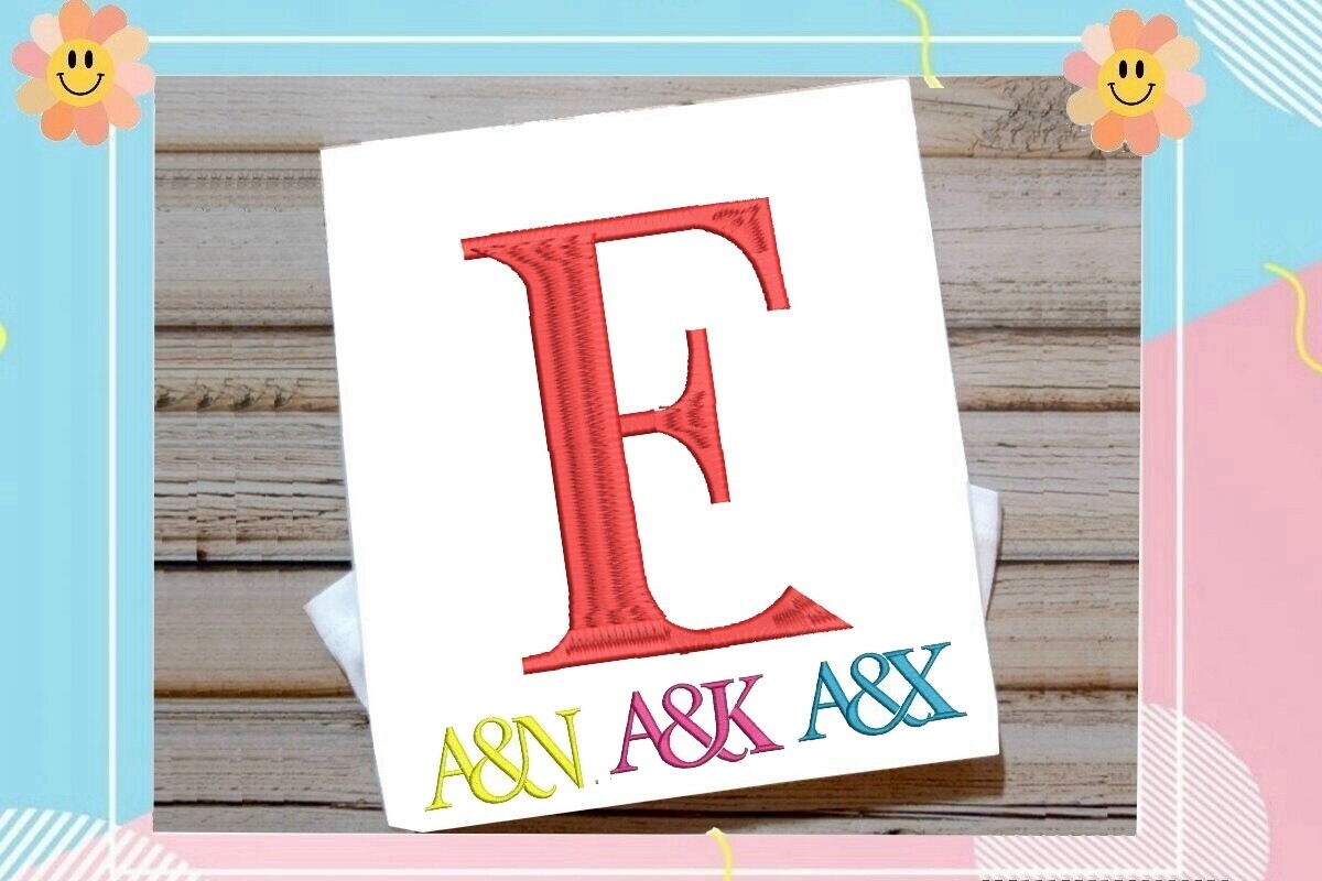 Letter E Split Monogram Logo · Creative Fabrica