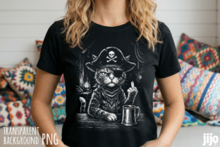 Pirate Cat Skull Lantern PNG Graphic by jijopero · Creative Fabrica
