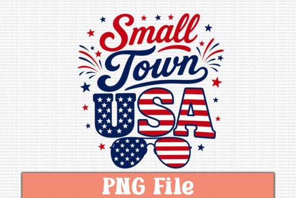 Small Town USA Free PNG Design Graphic by Creative Design · Creative ...