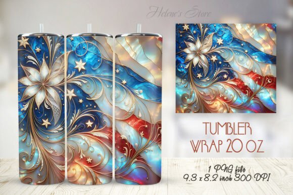 5048 Tumbler Wrap Template Designs & Graphics