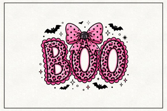 BOO Cute Halloween Ghost Checkered PNG Graphic by CraftArtStudio ...