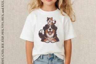 Dog Cat Embroidery Design · Creative Fabrica