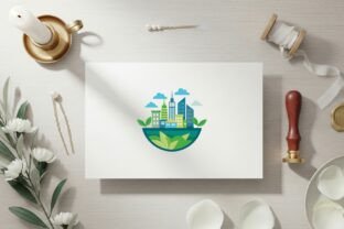 Eco City Design with Green Buildings Graphic by designcrafts · Creative ...