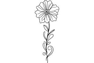 Floral Line Art Bundle Graphic by kaziaftaburrahman70 · Creative Fabrica
