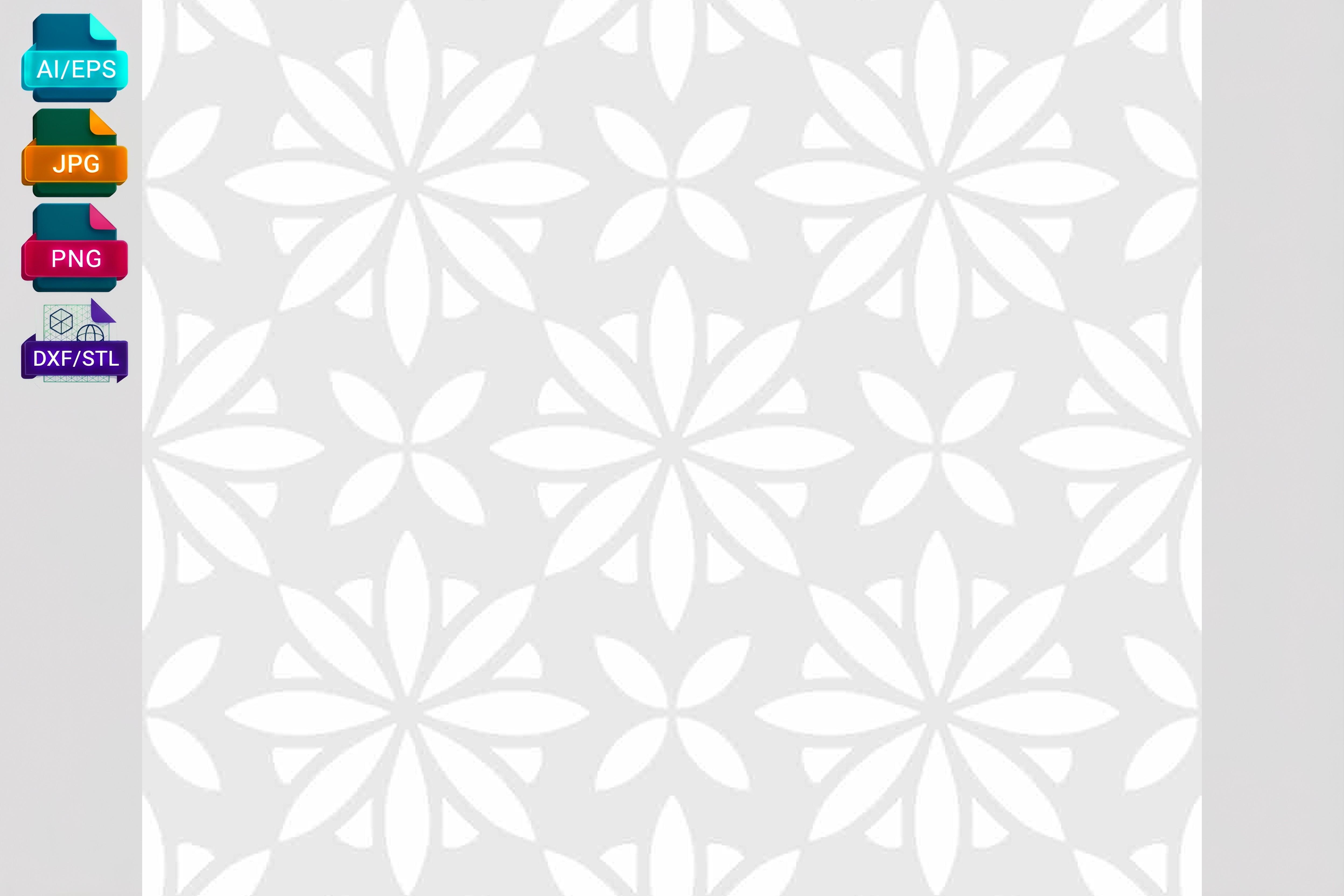 Floral Pattern SVG Cut File for Crafts Graphic by Creative Ullash ...