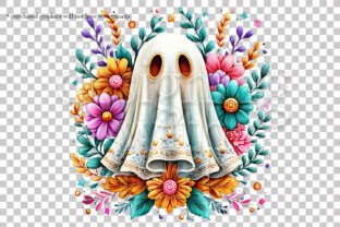 Ghost Flowers Sublimation PNG Graphics 2 Graphic by Designing with ...
