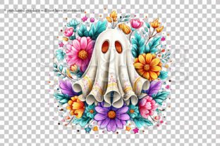 Ghost Flowers Sublimation PNG Graphics 2 Graphic by Designing with ...