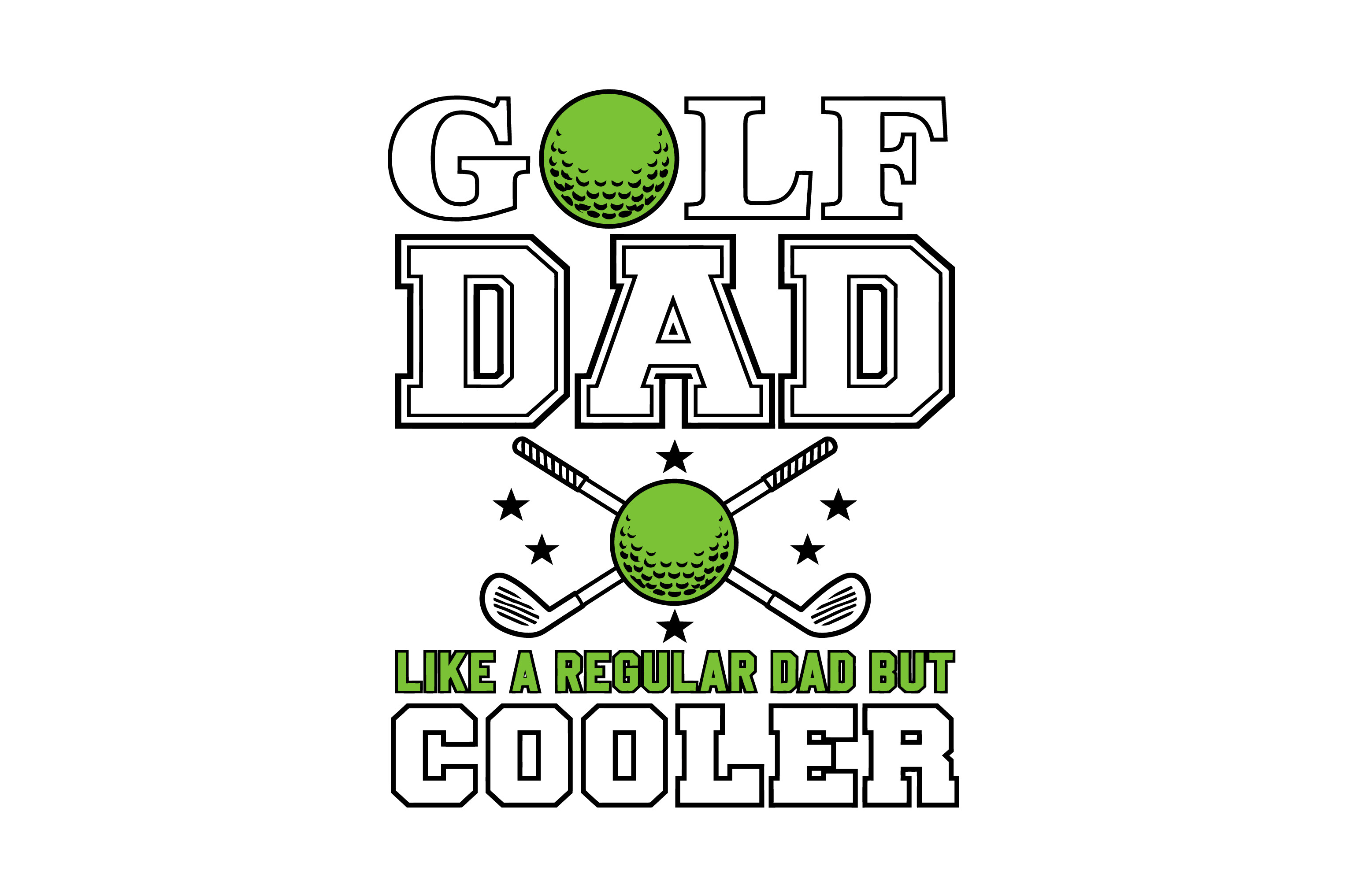 Golf Dad Cooler SVG Design Graphic by sr_sohag · Creative Fabrica