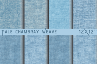 Pale Chambray Weave Surface Paper Graphic by DigiArt · Creative Fabrica