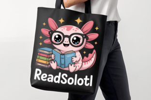 Reading Book Lover PNG, Axolotl PNG Graphic by FabiCraft99 · Creative ...