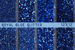 Royal Blue Glitter Background Graphic by DigiArt · Creative Fabrica