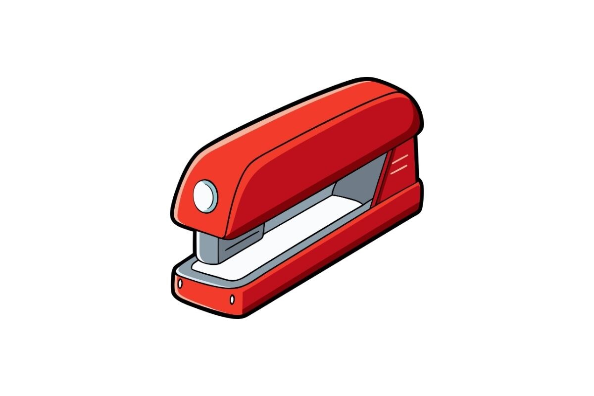 Stapler Cartoon Vector Art Graphic by boy.banana · Creative Fabrica