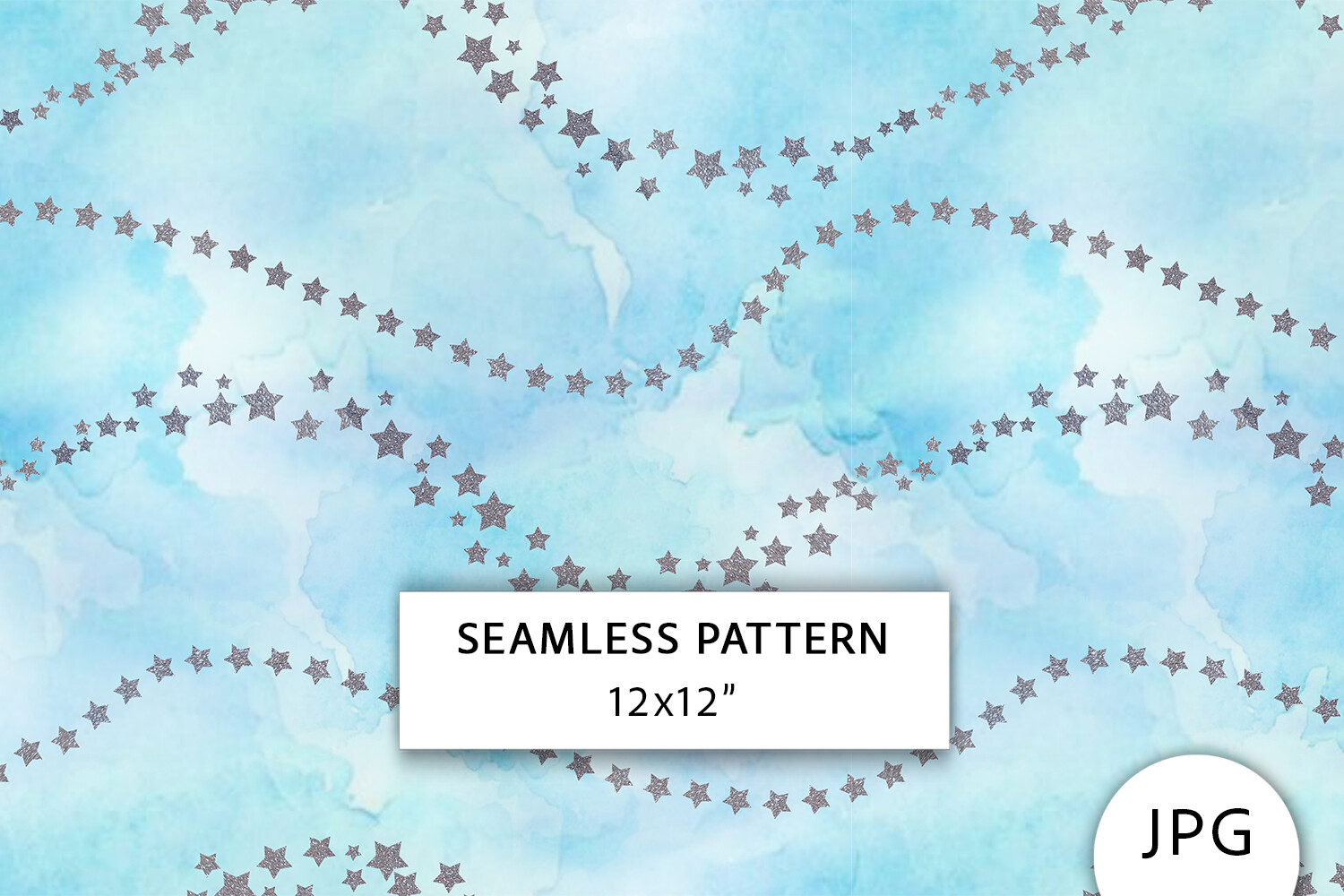 Watercolor Abstract Seamless Pattern Graphic by Svetlana · Creative Fabrica