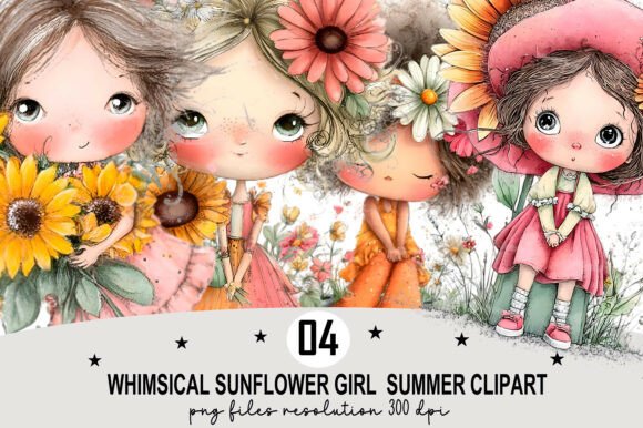 Whimsical Farm Chick Clipart Graphic by Design December · Creative Fabrica