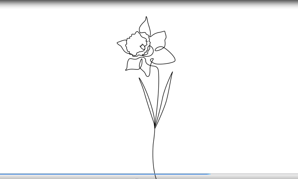 Animated Daffodil Flower Spring Graphic by subujayd · Creative Fabrica