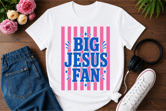 Big Jesus Fan PNG, Jesus Lover Shirt PNG Graphic by Design Wave ...
