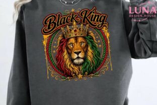 Black King Lion Crown PNG Clipart Graphic by LunaDesignHouse · Creative ...