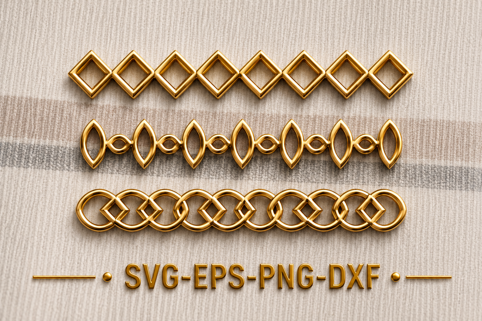 Bracelet Chain SVG Bundle · Creative Fabrica