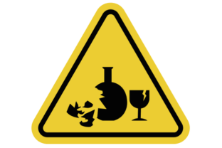 Broken Glass Sign Graphic by TanySLDesigns · Creative Fabrica