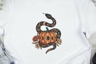 Celestial Pumpkin Snake Halloween PNG Graphic by ArtbyCrystalJennings ...