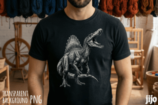 Dinosaur Spinosaurus Reptile Prehistoric Graphic by jijopero · Creative ...