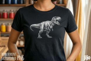 Dinosaur Tyrannosaurus Rex Illustration Graphic by jijopero · Creative ...