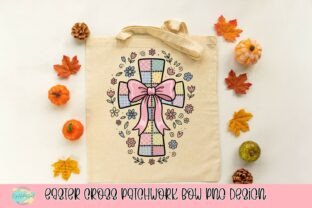 Easter Cross Patchwork Bow PNG Design Graphic by DigitalArtGood ...